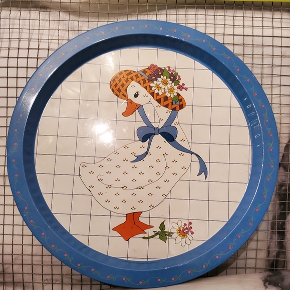 Kitchen | Vintage Goose Metal Display Plate | Poshmark